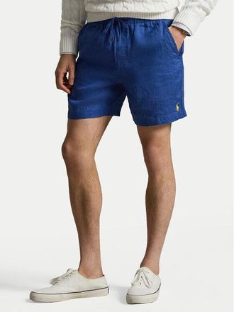 Polo Ralph Lauren Stoffshorts 710P08205502 Blau Regular Fit