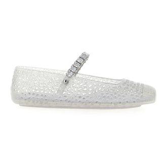 Jimmy Choo London The Jelly Ballet Flat - Femme - Chaussures - Gris - Taille: 36 EU