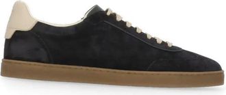Brunello Cucinelli Brunello Cucinelli Low-Top Sneaker - Suede Leather Sneakers - Gr. 41 (EU) - in Schwarz - für Damen