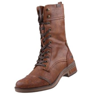 Mustang Jeans Damen Hohe Stiefel, Braun (Cognac 307), 37 EU
