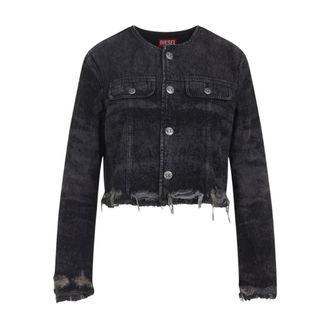 Diesel De-Graffy FSH Jacket - - Jackets - Damen - Schwarzk - M