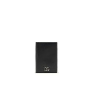 Dolce & Gabbana Homme, Accessoires, Noir, Taille: ONE Size DG Logo Bi-fold Wallet