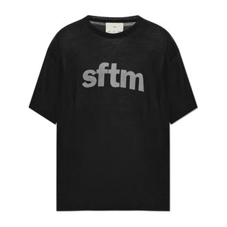 Song for the Mute T-shirt imprim&eacute; logo - Homme - Tops - Noir - Taille: S