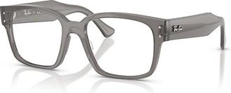 Ray-Ban Laurene Optics Bio-based Grau Transparent Fassung Klar Glas Polarisiert 53-18
