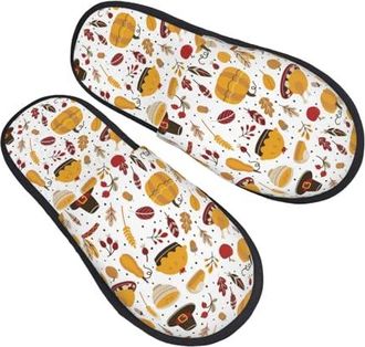 Generic Pantoufles De Voyage Action De Gr&acirc;ces Cozy Slippers Antid&eacute;rapant Chaussons DInt&eacute;rieur Pour Homme H&ocirc;tel Voyage L