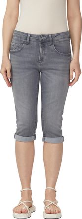 QS by s.Oliver Capri-Jeans Catie/Slim Fit/Mid Rise