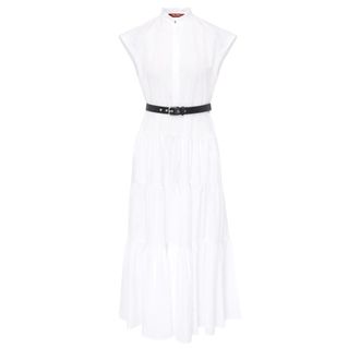 Max Mara Femme, Robes, Blanc, Taille: 42 FR Robe &Eacute;l&eacute;gante Bairo