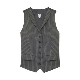 Ines De La Fressange Femme, Vestes, Gris, Taille: 42 FR Robinson Waistcoat