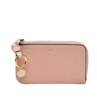 Chlo&eacute; Pre-owned Alphabet Card Holder - - Pre-owned - Damen - Rosa - ONE SIZE