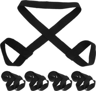 UPKOCH 5 St&uuml;ck Pack Verstellbare Yogamatten Haltergurte aus Elastischem Nylon mit Rutschfesten Schultertragegurten Trage und Aufbewahrungsband f&uuml;r Fitness Pi
