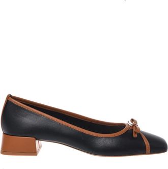 Baldinini Femme, Chaussures, Noir, Taille: 38 1/2 EU Nappa Court Heel