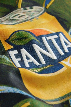 Next T-Shirt T-Shirt mit Rundhalsausschnitt und Grafik, Fanta (1-tlg)