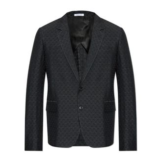 Alexander McQueen Blazer mit einem markanten Totenkopf-Motiv - - Jackets - Herren - Schwarzk - M