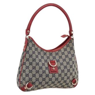 Gucci Sac bandouli&egrave;re vintage GG Canvas Pre-owned - Femme - Pre-owned - Bleu - Taille: ONE Size
