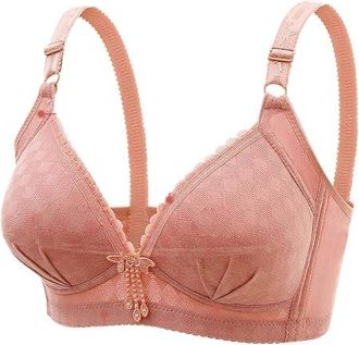 Generic Soutien de fitness pour femme - Bretelles r&eacute;glables - Couverture compl&egrave;te - Soutien-gorge confortable sans armatures - Soutien-gorge sans armatures, R