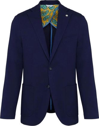 Manuel Ritz Homme, Vestes, Bleu, Taille: S Collection de Mode Homme &Eacute;l&eacute;gante