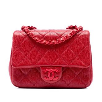 Chanel Sac bandouli&egrave;re Pre-owned - Femme - Pre-owned - Rouge - Taille: ONE Size