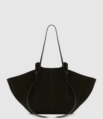 Yuzefi Sac Large Mochi Suédé Black