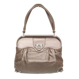 Ferragamo Pre-owned Cuir sacs-ports-paule - Femme - Pre-owned - Beige - Taille: ONE Size