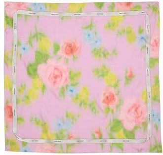Marc Jacobs Foulard Blurred Floral en soie