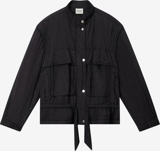 Isabel Marant Veste Blandina - Femme - Noir - Taille 34 - Marant &Eacute;toile