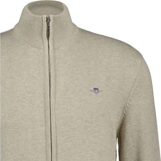 GANT Sweatshirt Herren Strickjacke Baumwolle