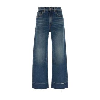 Chlo&eacute; Wide Jeans - - Jeans - Damen - Blau - W27