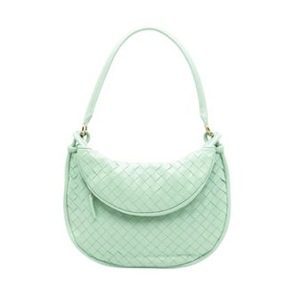 Bottega Veneta Pre-owned Gewebte Umh&auml;ngetasche - - Pre-owned - Damen - Gr&uuml;n - ONE SIZE