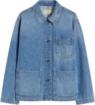 Max Mara Femme, Vestes, Bleu, Taille: 38 FR Veste en jean