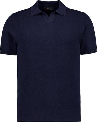 Ragman Herren Polo-Shirt blau