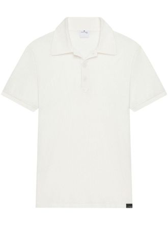 Courrèges polo en mesh - Blanc