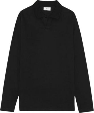 Nn.07 Nn07, Homme, Tops, Noir, Taille: M Paul 3525 Polo