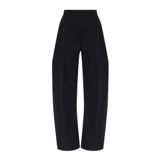 Maison Margiela Weite Hose - - Trousers - Damen - Schwarzk - S