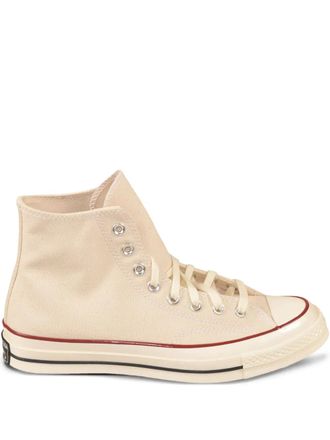 Converse baskets montantes Chuck 70 en denim - Tons neutres