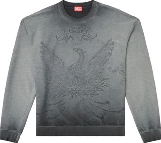 Diesel Herren, Sweatshirts & Hoodies, Grau, SGr&ouml;&szlig;e