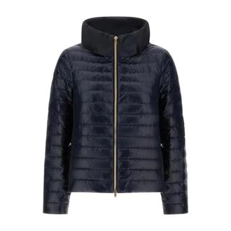 Herno Ultraleichte Jacke aus Nylon und Taft - - Jackets - Damen - Blau - XL