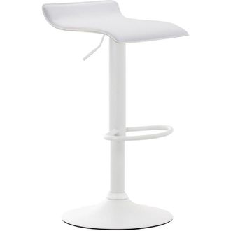 Clp Tabouret de bar Dyn V2 similicuir Blanc Blanc