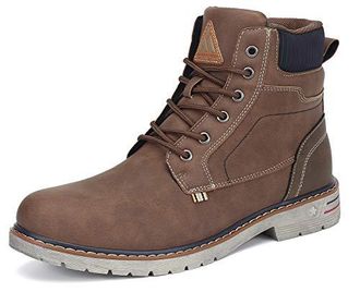 Mishansha Bottines Lacets Homme Impermeables Bottes Neige Marron GR.42