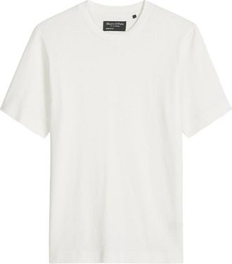 Marc O'Polo Strick-T-Shirt aus Bio-Baumwolle und Leinen, Regular Fit in