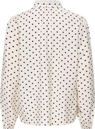 Only Langarmbluse ONLMAIZEE LS FRILL SHIRT WVN EX Viskosemischung, regular fit