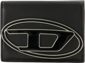Diesel Femme, Accessoires, Noir, Taille: ONE Size 1DR Trifold Wallet