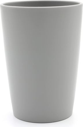 Magu 1 Nachhaltiger Biopolymer Becher (6 Farben) 100% Erdölfrei | Robust und Nachhaltig | Kunststoff Trinkbecher oder Zahnputzbecher silber