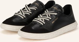 Jimmy Choo London Sneaker Diamond schwarz