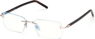 Tom Ford Monture optique - Homme - Accessoires - Jaune - Taille: 54 MM