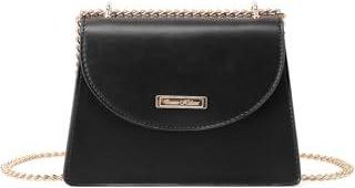 Queen Helena Petit sac à bandoulière élégant pour femme M1058, Noir