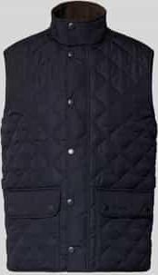 Barbour Regular Fit Steppweste mit Stehkragen