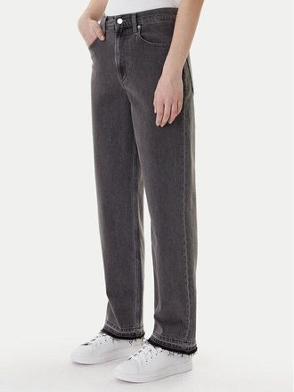 Tommy Jeans Jeans Layla DW0DW22449 Grau Straight Fit