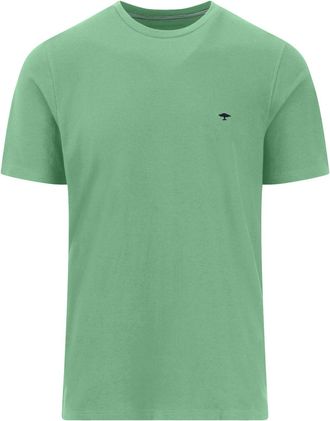 Fynch-Hatton T-Shirt aus 100% Baumwolle Casual-Fit Turf Green/XXL