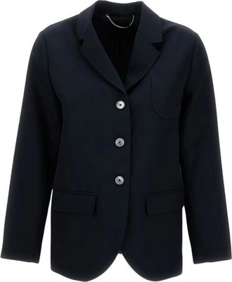 True Royal Femme, Vestes, Bleu, Taille: 38 FR Giacca Charlotte