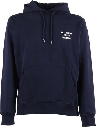 Dr&ocirc;le de Monsieur Homme, Sweatshirts et sweats &agrave; capuche, Bleu, Taille: XL Le Sweat &agrave; capuche Slogan